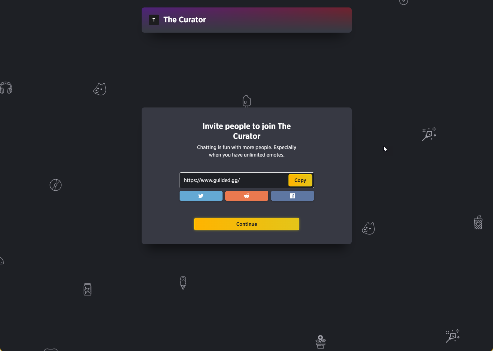 Create a Server – Guilded
